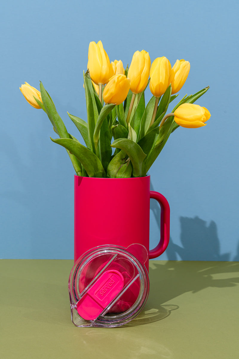 served Vacuum-Insulated Pitcher (2L) - Watermelon